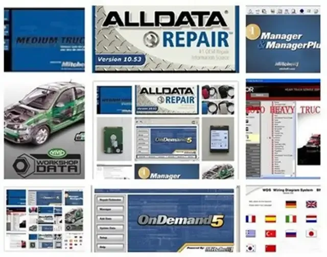 All Data 10.53 1TB Auto Repair Software - 24-in-1 Tools