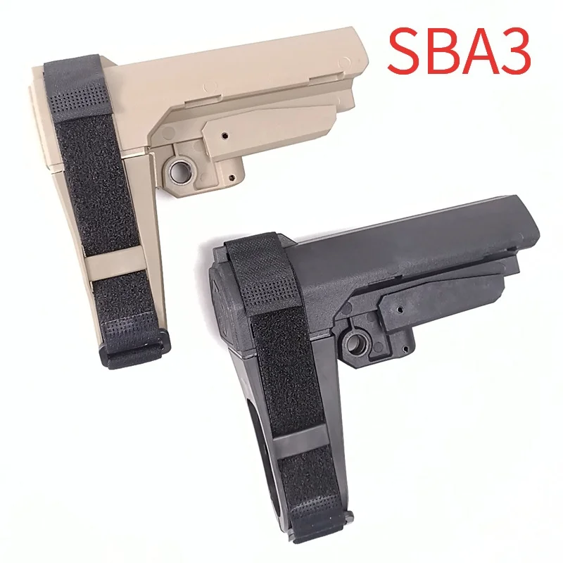 SBA3 Rear Stock Nylon and Rubber Hand Strap for SLR Tail Stock