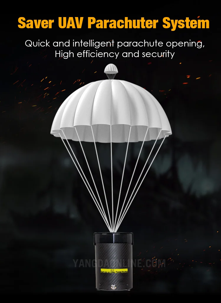 VTOL UAV Drone Parachute System for 10KG to 60KG Payload
