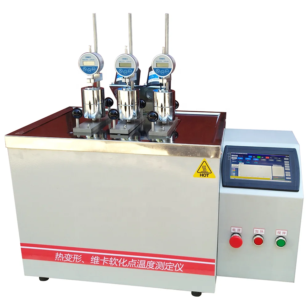 Plastic Hdt Vicat Softening Point Test Machine Vicat Heat Deflection ...