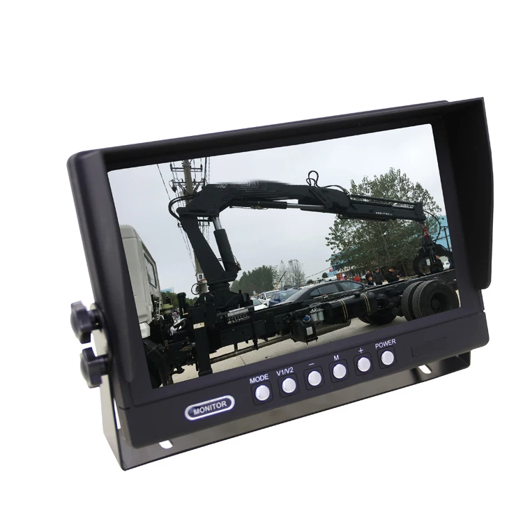 9" TFT LCD Car Truck Rear View Display - Headrest Touch Screen