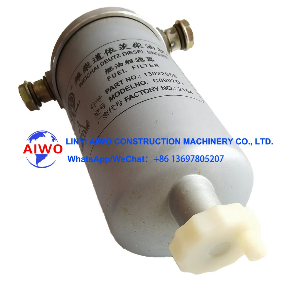 Weichai Deutz Engine Td226b Fuel Filter Assy 13022658 For Wheel Loader ...