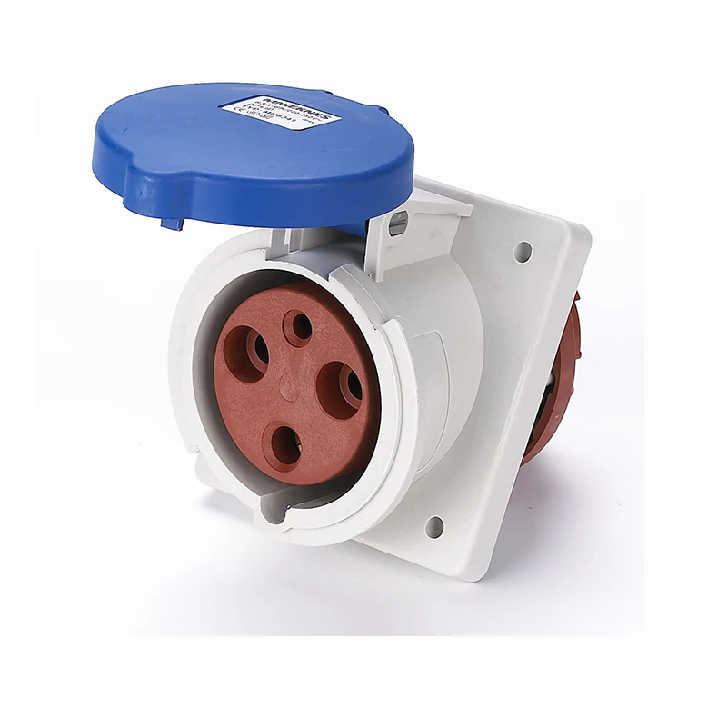 63a 125a 3pin 4pin 5pin 220v 380v 415v Ip67 Female Industrial ...