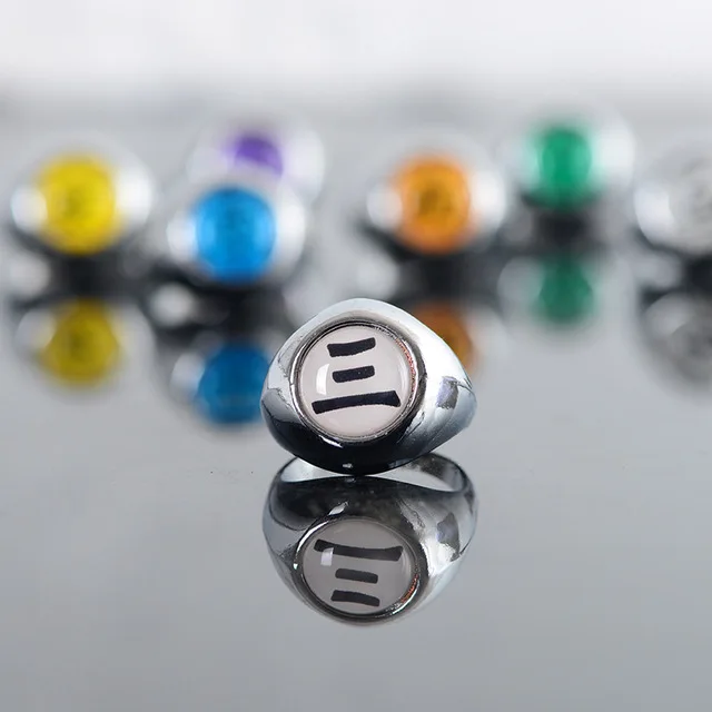 Cosplay with Style - Gold Plated Kakashi Ring from Anime