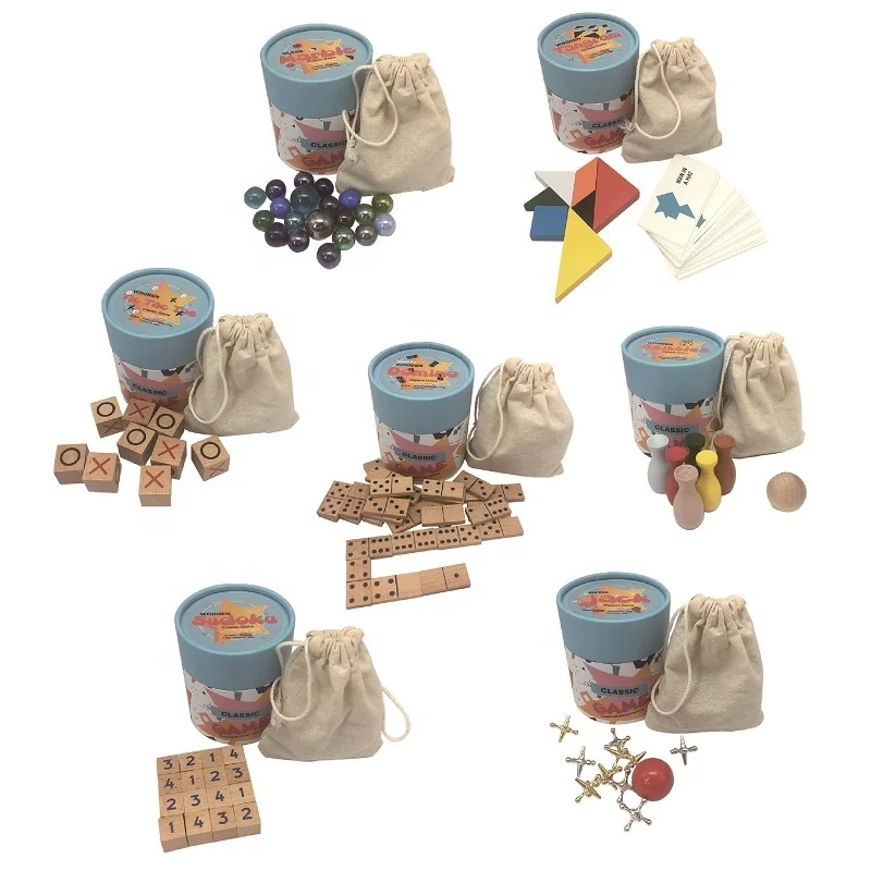 Retro Jacks Game With Ball & Pick Up Sticks - Classic Retro Hand Held Game