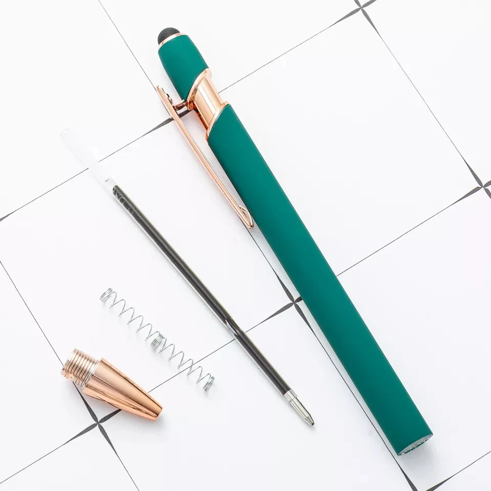 Custom 2 in 1 Capacitive Pen - Promotional Multi-functional