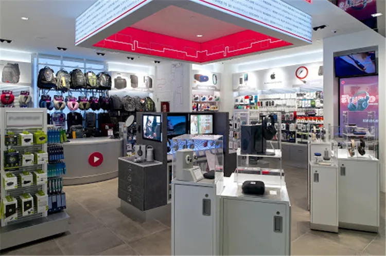 Customized Shop Interior Design Services Display Electronics Repair ...