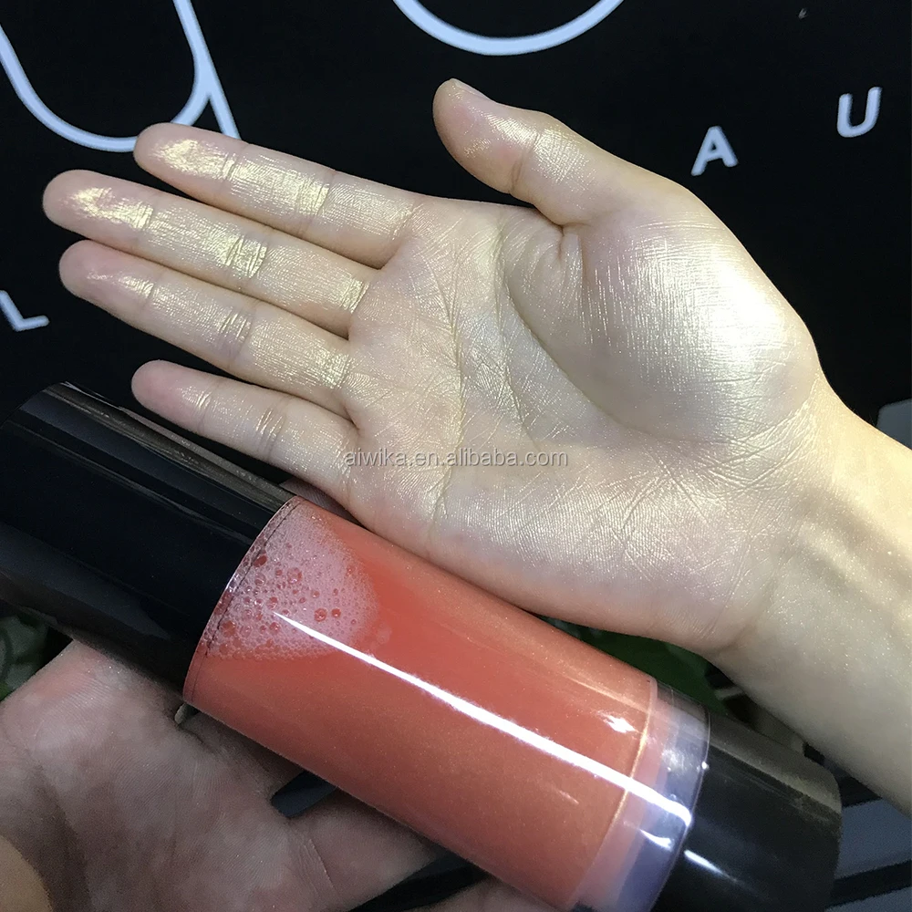 Customized Label Cosmetics Makeup No Logo Highlight Shimmer Liquid ...