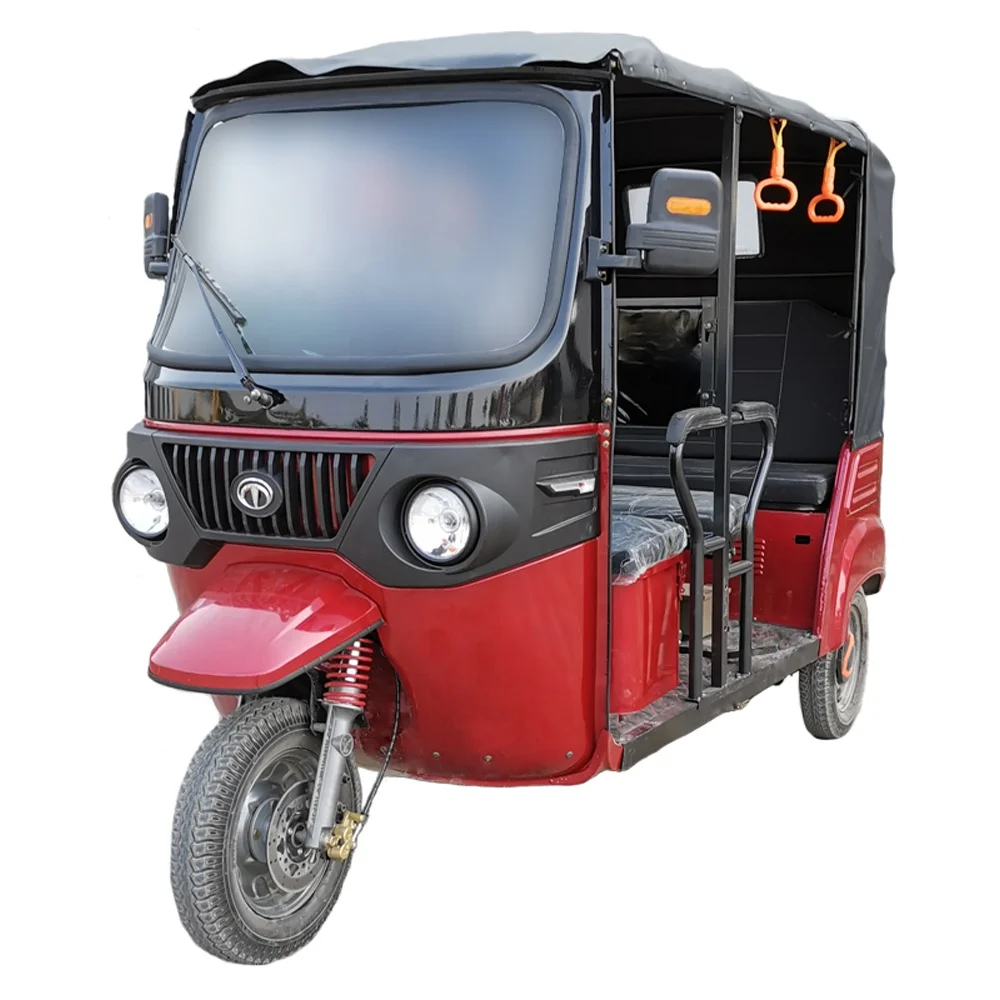 Commercial Grade Electric Tuk-tuk 1800 Watt Motorized Tricycle Bajaj ...