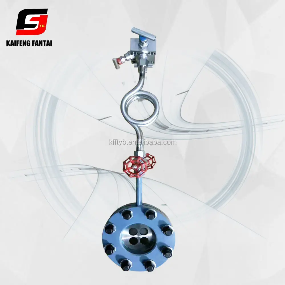 Stainless Steel Orifice Plate Flowmeter with Transmitter