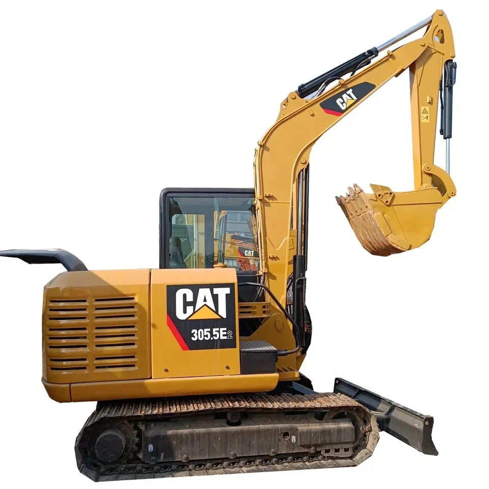 Used Caterpillar Cat 305.5e Crawler Excavator Almost New From Japan ...