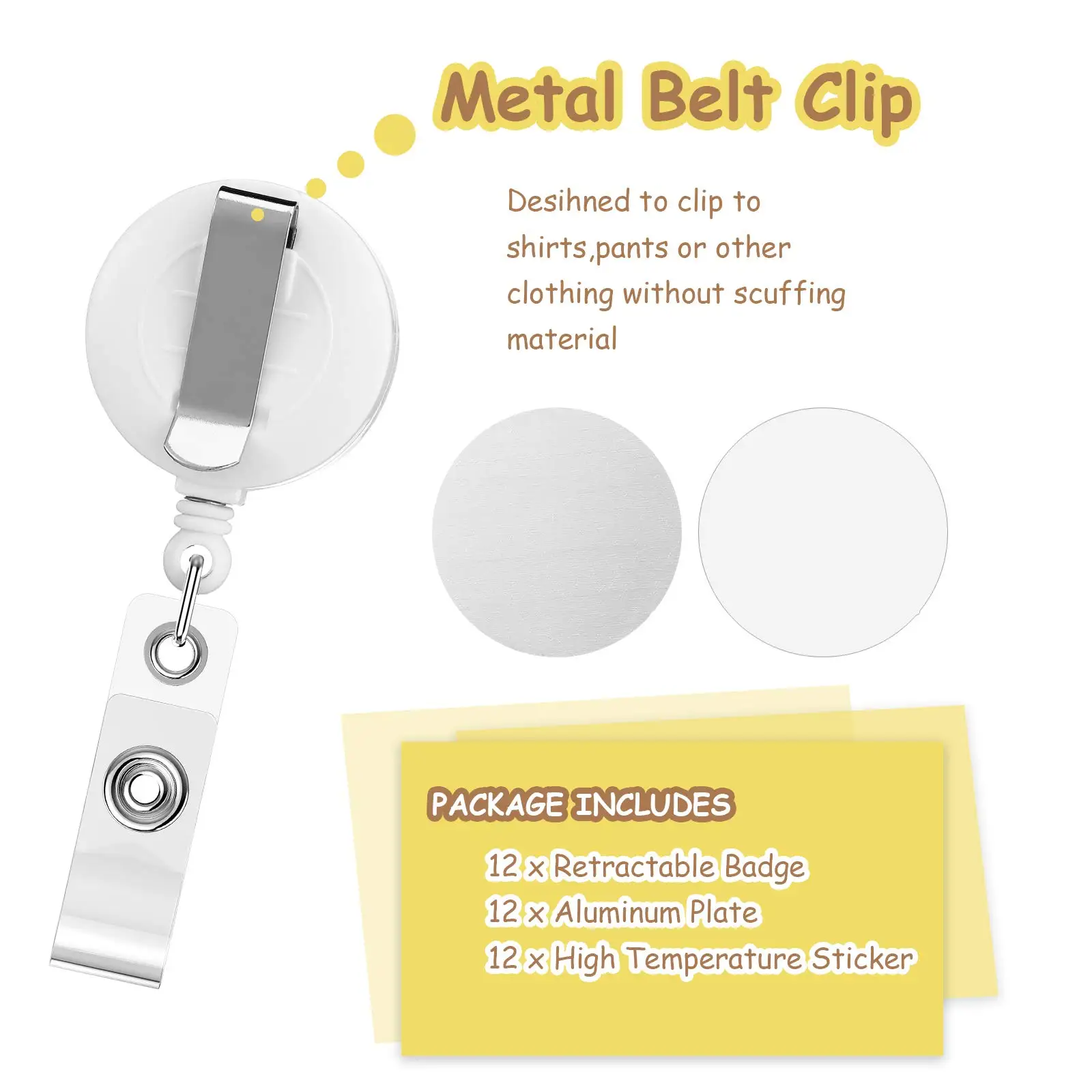 Custom Lanyards with Logo - ID Badge Holder Sublimated