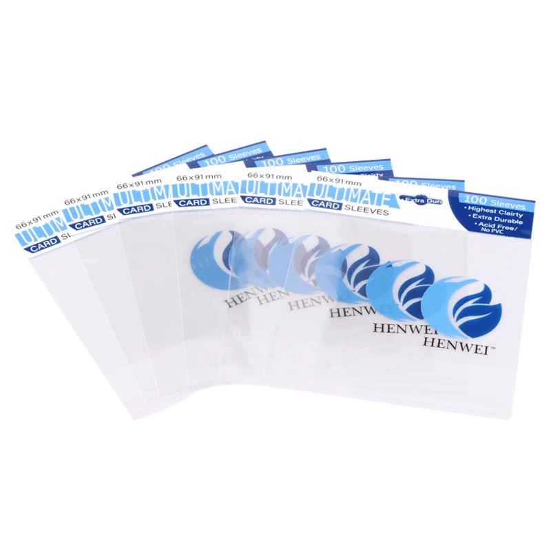 Self Adhesive Clear Plastic Opp Head Bag for Game Card Sleeves Header ...