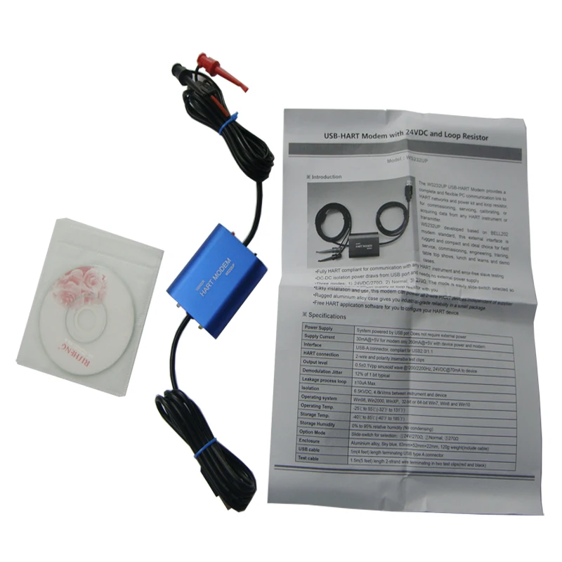 WS232UP HART USB to RS232 Modem with IP65 Protection, ODM | Wholesale