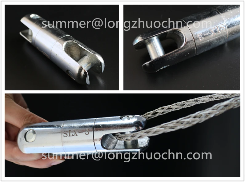 Transmission Line Stringing Tools Heavy Duty Cable Connector Swivel ...