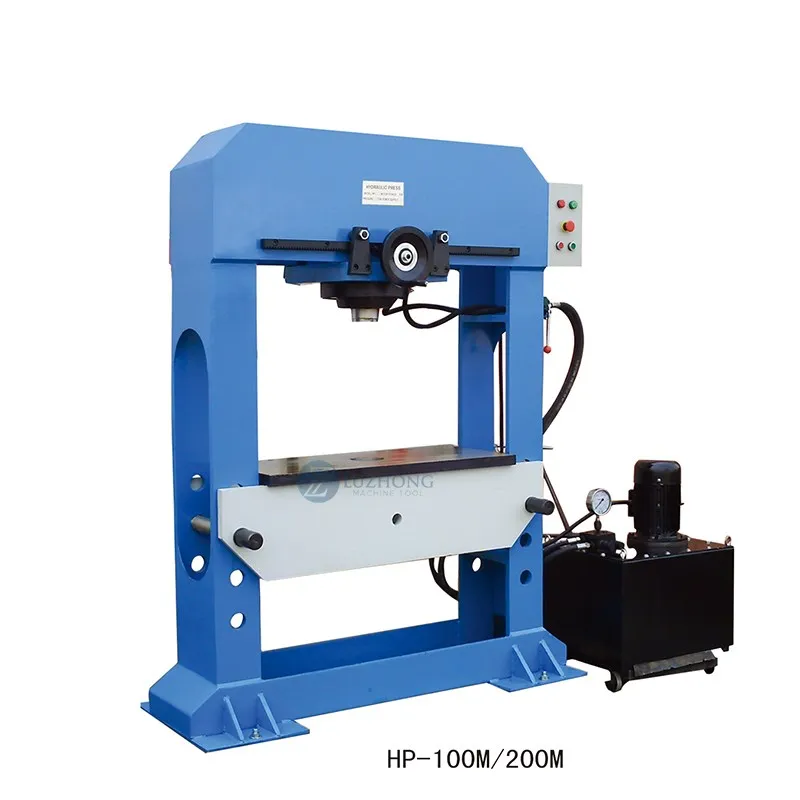 Hp-200m Moving Cylinder 200 Ton H Frame Hydraulic Press Machine - Buy ...