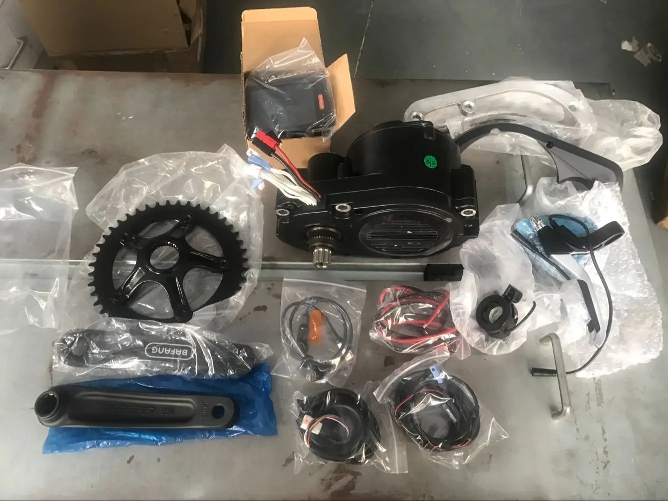 Bafang M620 Mid Drive Kit with Torque Sensor & LCD Display 1000W