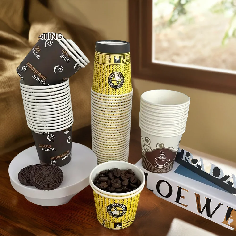 Custom Paper Coffee Mug Personalized Design - Buy Paper Cups With Logo ...