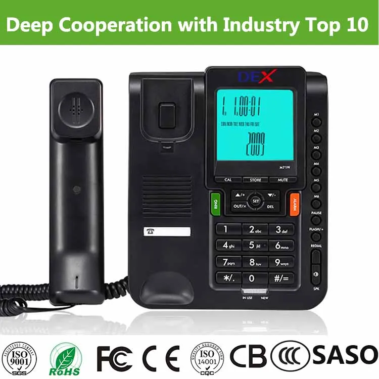 DEX Telephone - High Quality Office Home Caller ID Set