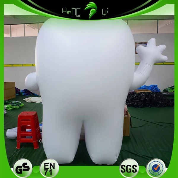 Tooth Balloon/ Custom Big Toothbrush/ Inflatable Model For Advertising ...