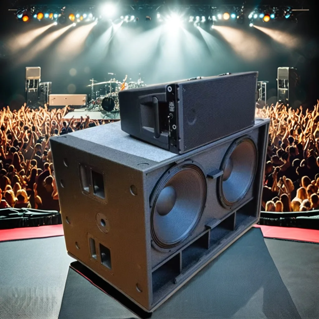 Professional Outdoor Concert Sound System HDL 20AA Dual 10-Inch Active ...
