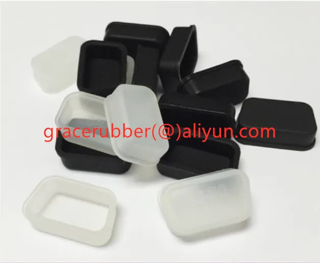 RS232/COM/D-SUB Male Female Connector Silicone Rubber VGA Dust Cover ...