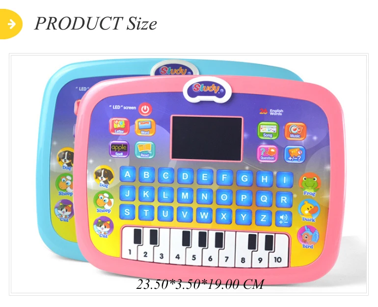 Early Education Toy Piano Tablet Led Kids Learning Machine - Buy Kids ...