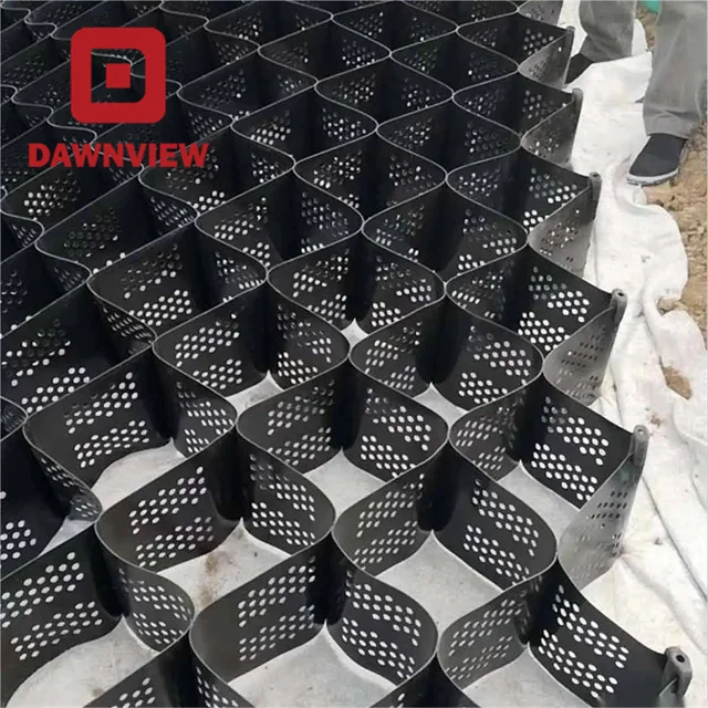 Dawnview Ground Plastic Honeycomb Gravel Grid Hdpe Geocell Plastic ...