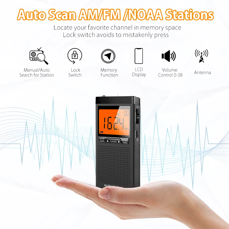 Digital Fm Radio Receiver Am Fm Radio Sw Receiver Portable Radio - Buy ...