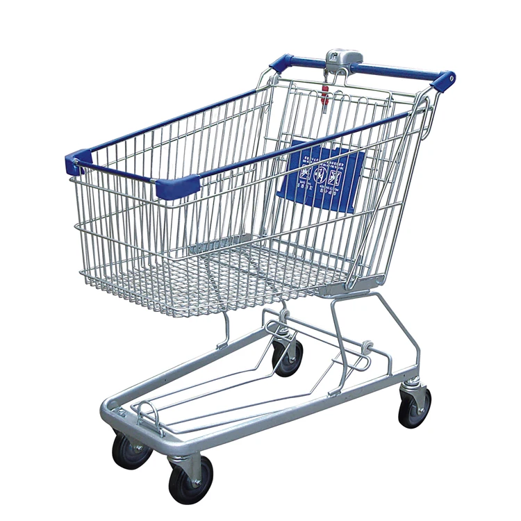 Supermarket Shopping Trolley & Carts Convenience Store 90/100/120l ...