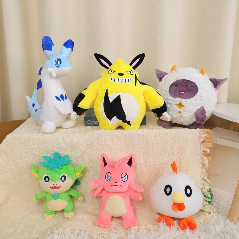 Palworld游戏周边electabuzz毛绒可爱卡哇伊菲菲填充palworld系列smoliv Plushie装饰品儿童女孩礼物 ...