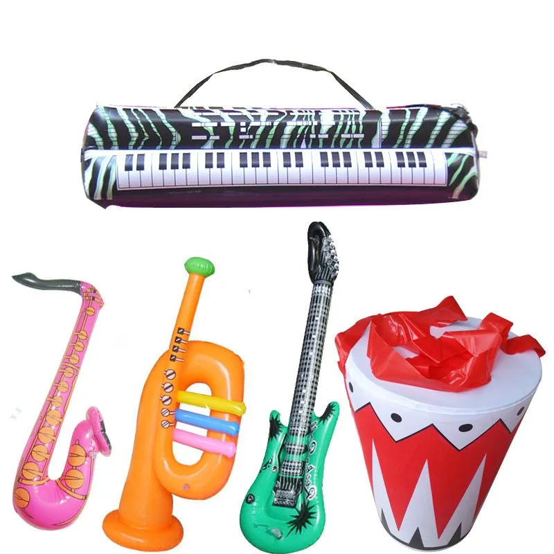 PVC Giant Inflatable Electric Guitar - Fun Musical Toy