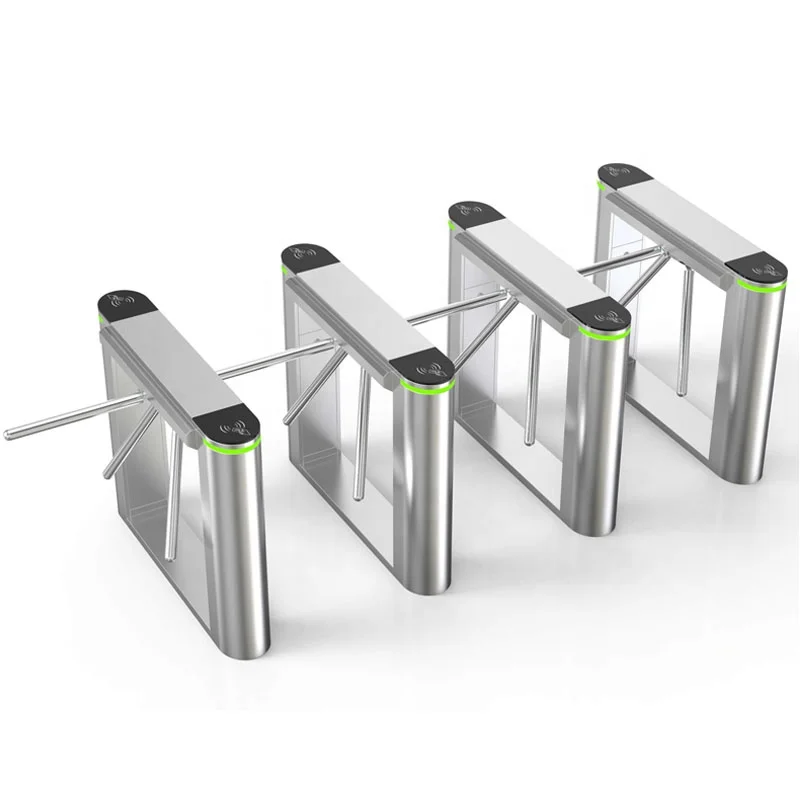 Secure and Efficient: Tripod Turnstile with Face Recognition