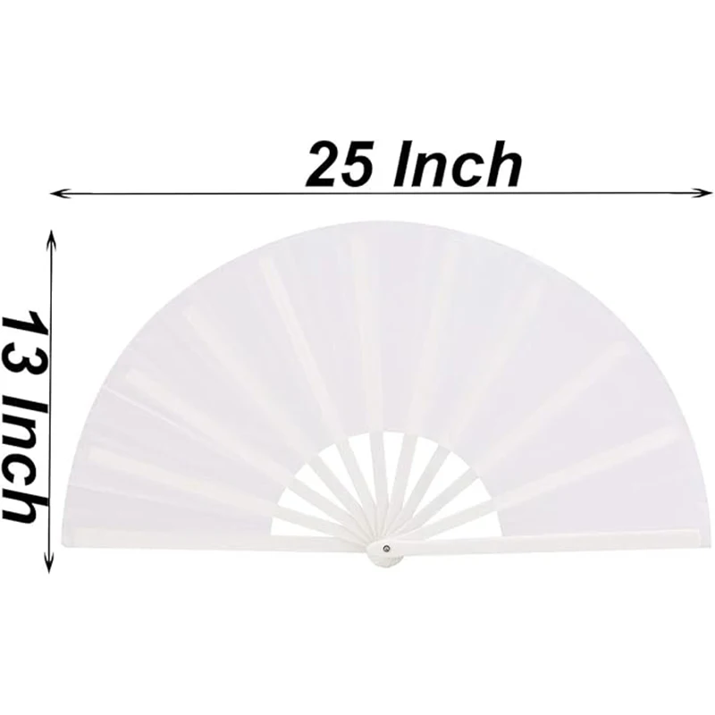 13 Inch Loud Noise Clacking Fan Photo Frame Sublimation Blanks Folded ...