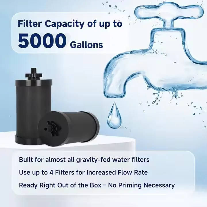 2387 Pro Manual Water Purifier Replacement Filters White Purification ...