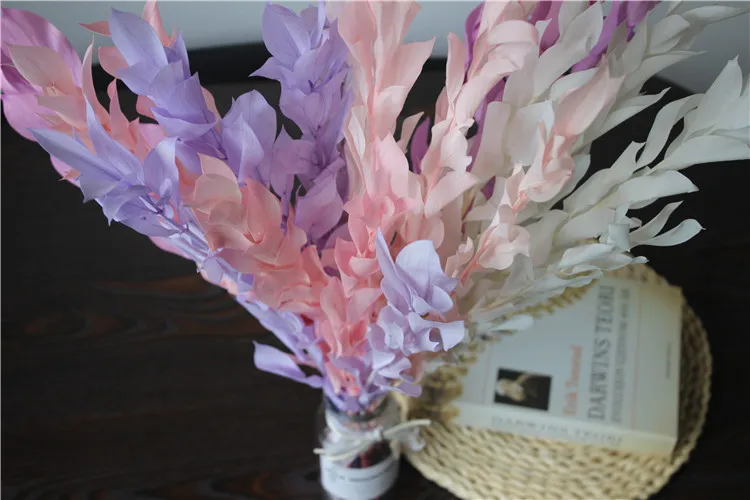 Preserved Flower Lily Bamboo For Home Flower Arrangement And Office ...