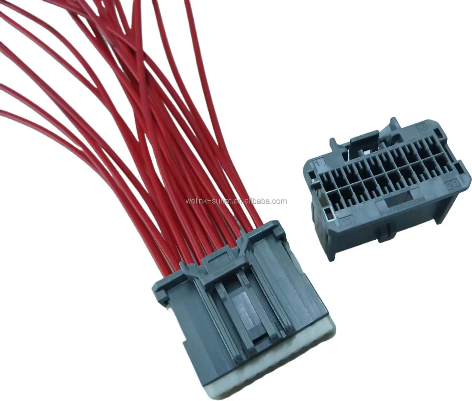 Customized Processing Of Original Molex Car Connector Linksunet Wire ...