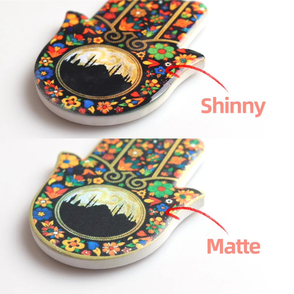 Free Sample Ceramic Sublimation Fridge Magnet For Customized Design And ...