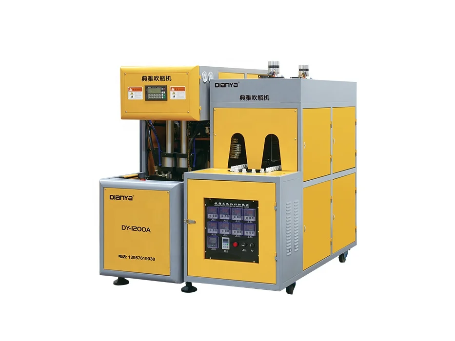 Semi Automatic Plastic Blowing Machine/plastic Water Bottle Blowing ...