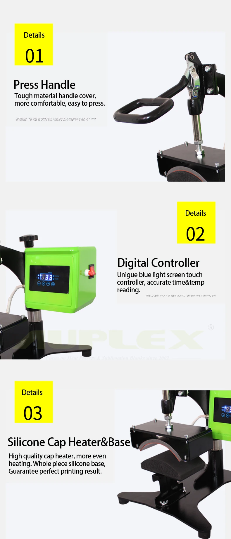 Cap TLP Machine - Efficient Heat Press for Sublimation