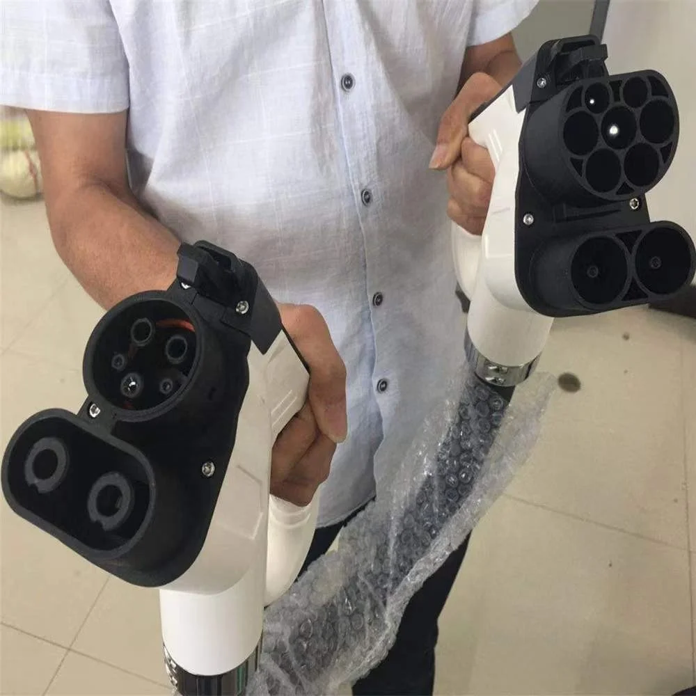 Ev Fast Charging Plug 50a -250a Dc Ev Charger Connector Ccs2 To Ccs1 ...