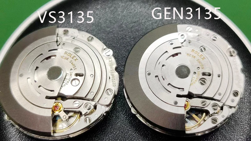 Dandong Vsf Super 3135 Automatic Mechanical Movement Blue Balance Wheel ...