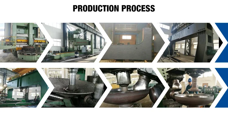 High Quality Convex Disc Tank Head Dished End Pressing Machine
