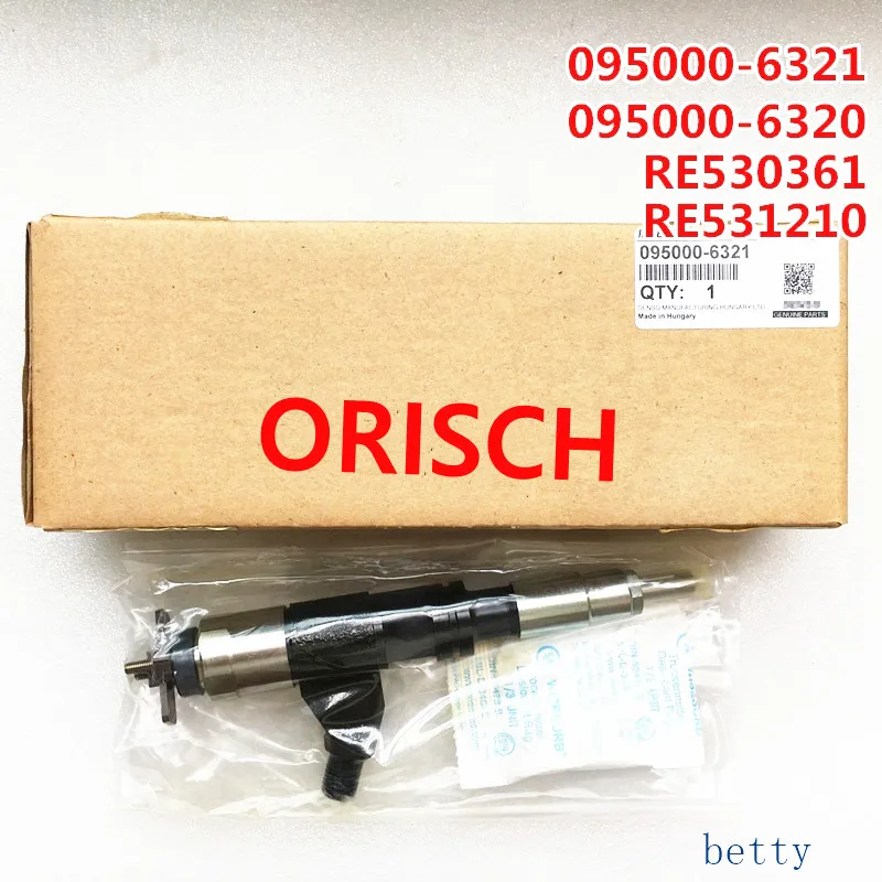 真正的共轨喷油器095000-6320 /095000-6321的re530361 Re546783 Re531210 Se501928 ...