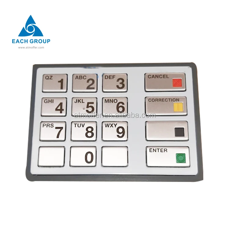 Diebold Keyboard ATM Parts - 49-249440-721B - 1 Year Warranty