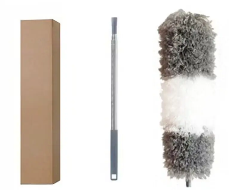 Efficient Ceiling Cleaning with Long Telescoping Rod Duster