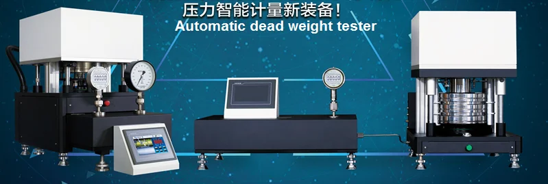 Automatic Dead Weight Tester for Precision Pressure Calibration