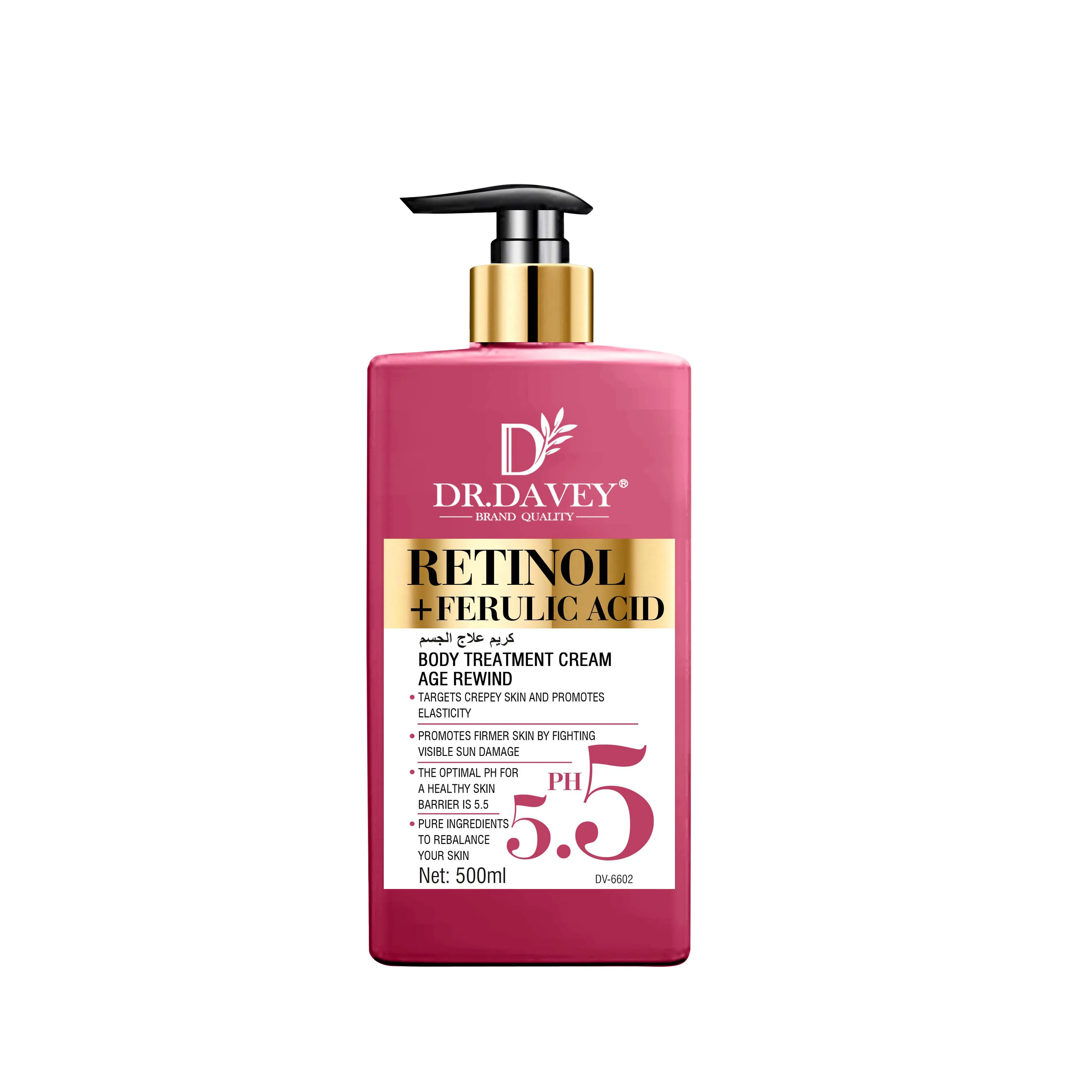 Retinol Ferulic Acid Age Rewind Smooth and Tender Skin Body Treatment ...