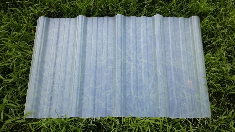 New Pvc Transparent Roof Sheet For Sheds/pvc Corrugated Translucent ...