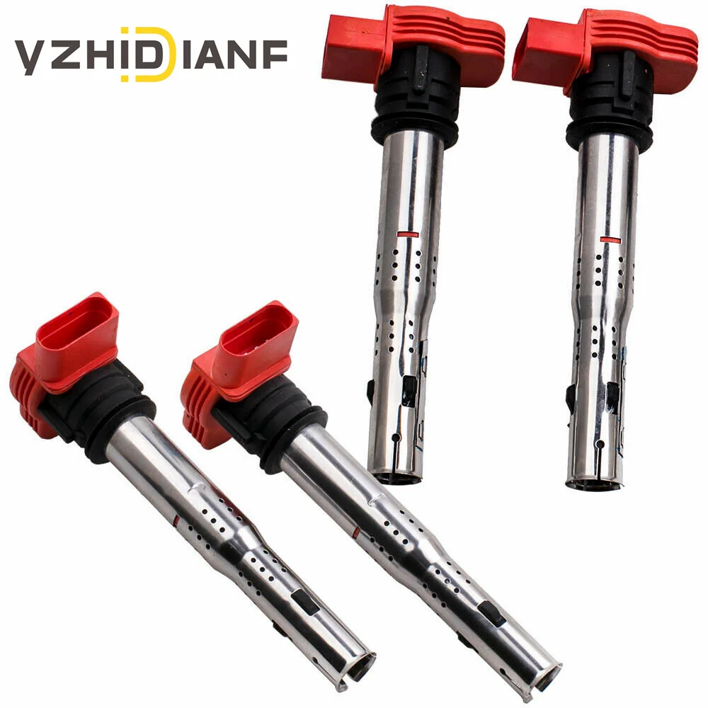 Ignition Coils for Audi A4 A5 VW Golf 1.8T 2.0T - Reliable Performance